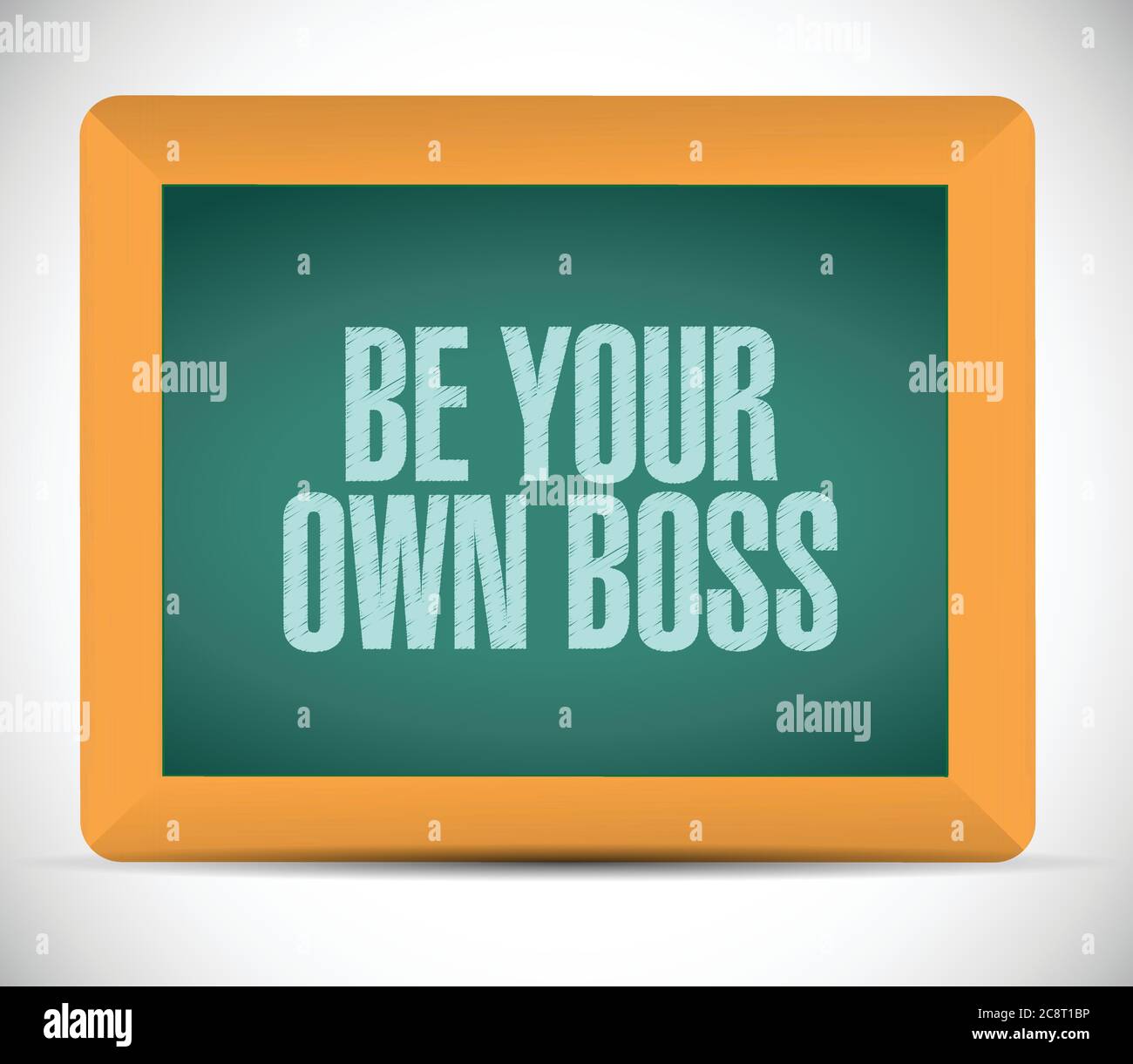 Be your own boss images vector vectors hi-res stock photography and ...