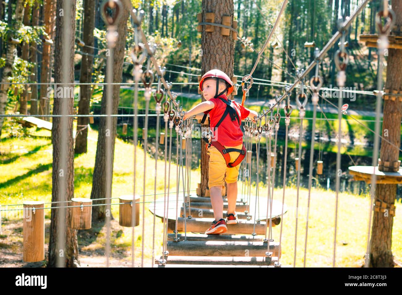 Children adventure nature action hi-res stock photography and images ...
