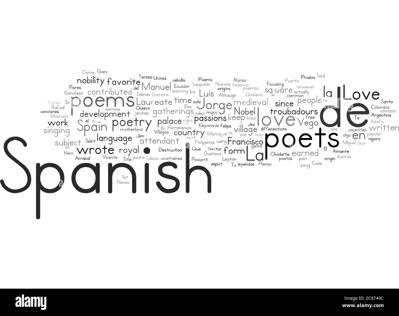 Spanish Love Poems High Resolution Stock Photography and Images - Alamy