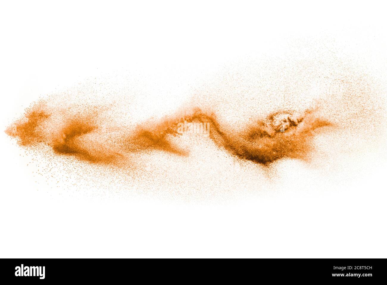 Sand beach texture and background.The particles of sand splattered on ...