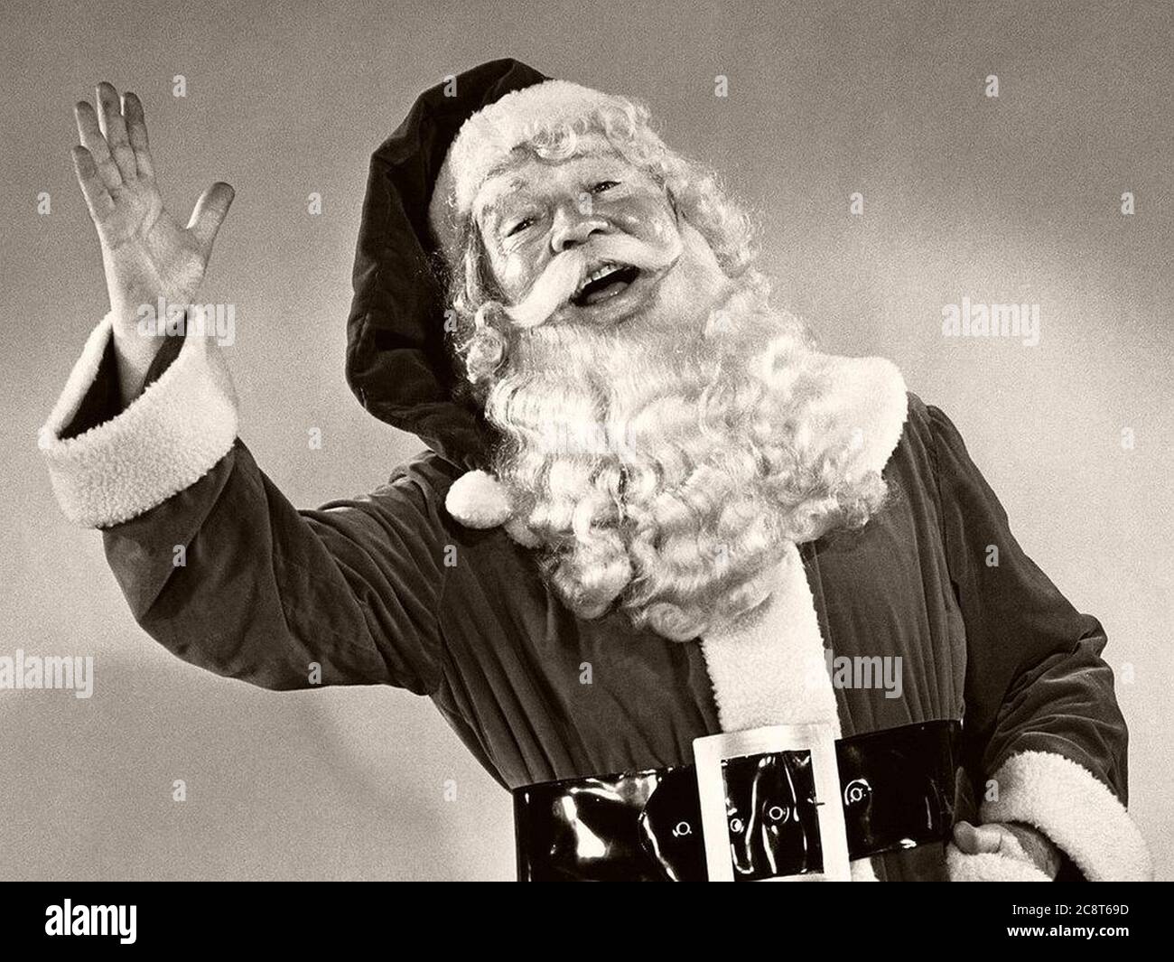 Vintage santa hi-res stock photography and images - Alamy