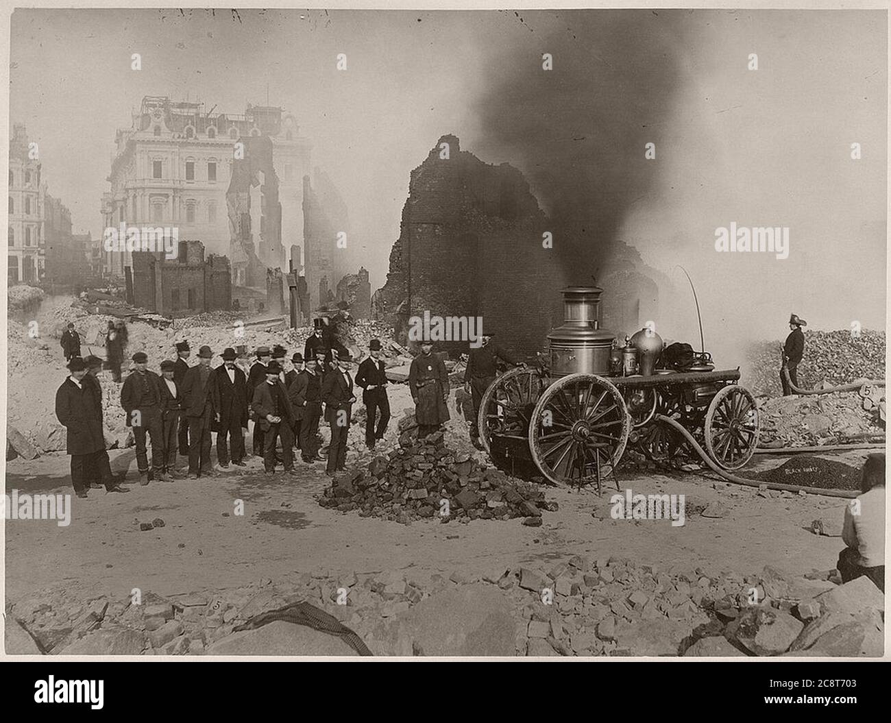 The great boston fire of 1872 hi-res stock photography and images - Alamy