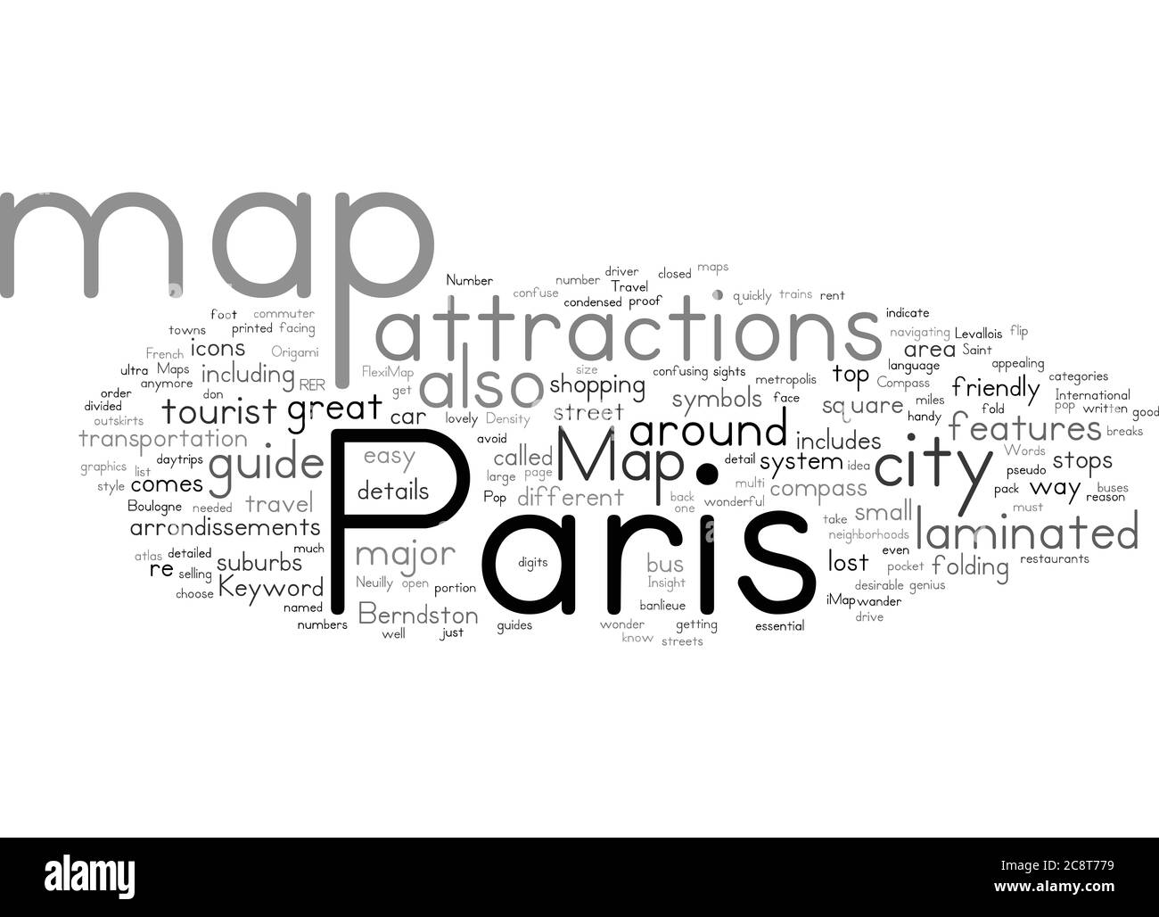 Arrondissements Map Paris High Resolution Stock Photography and Images ...