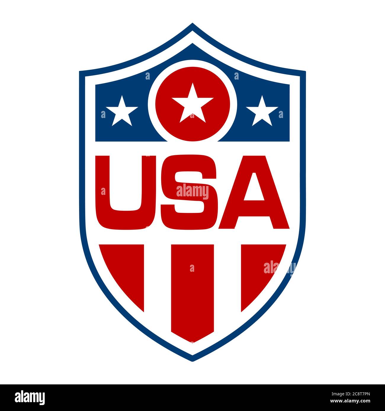 Circle of american flags Stock Vector Images - Alamy