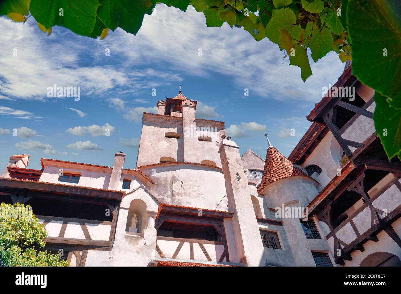Dracula's Castle - Castle of Bran, Brasov landmark, Transylvania ...