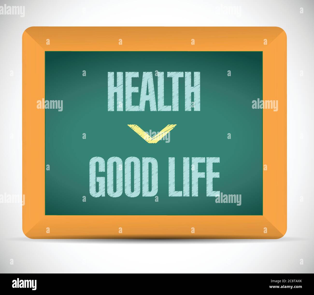 Health and good life illustration design over a white background Stock ...