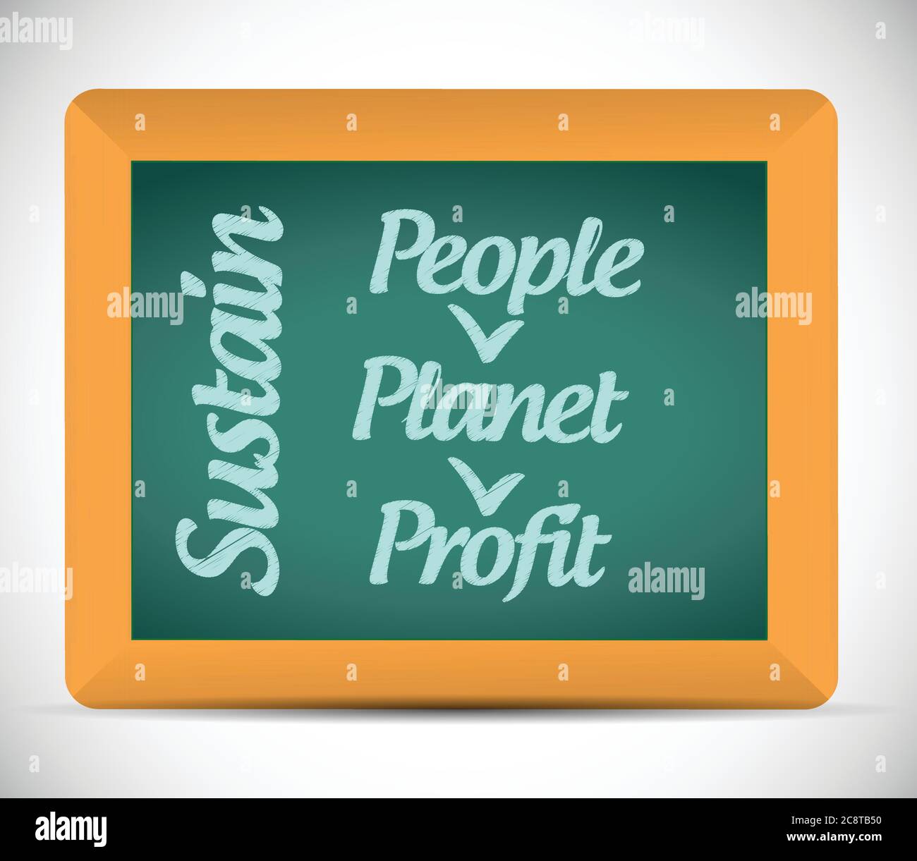 Profit over environment Stock Vector Images - Alamy