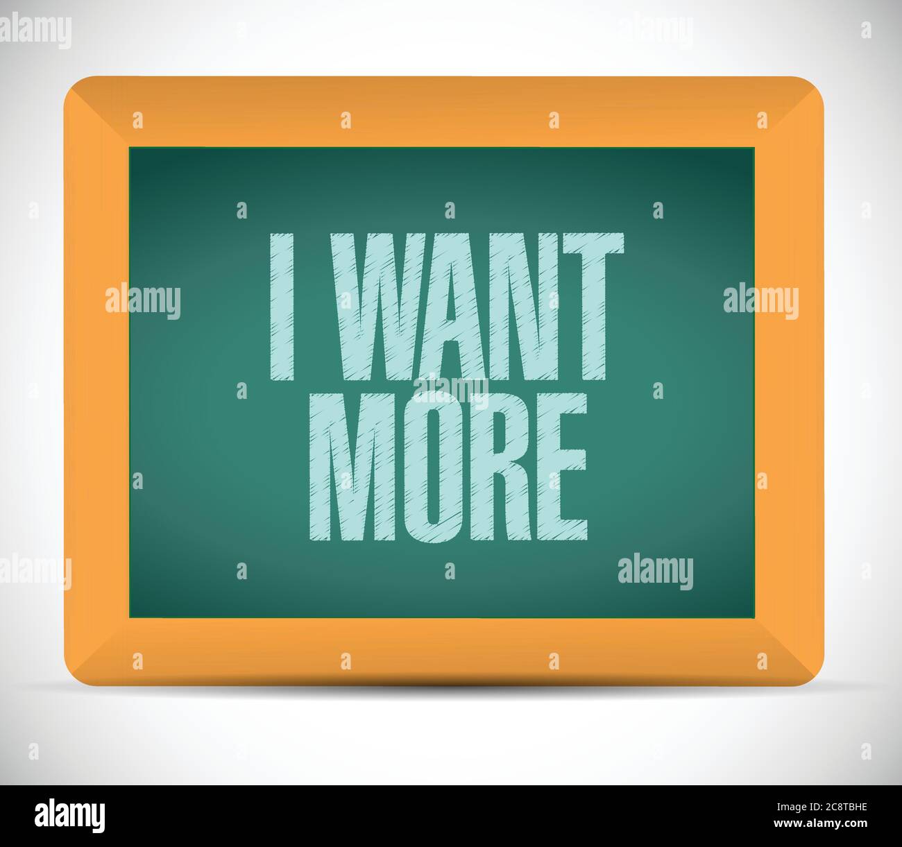 I want more sign message illustration design over a white background ...