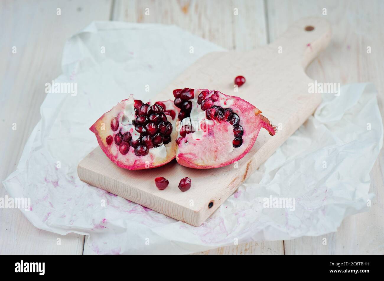 Natural pomegranate texture hi-res stock photography and images - Alamy