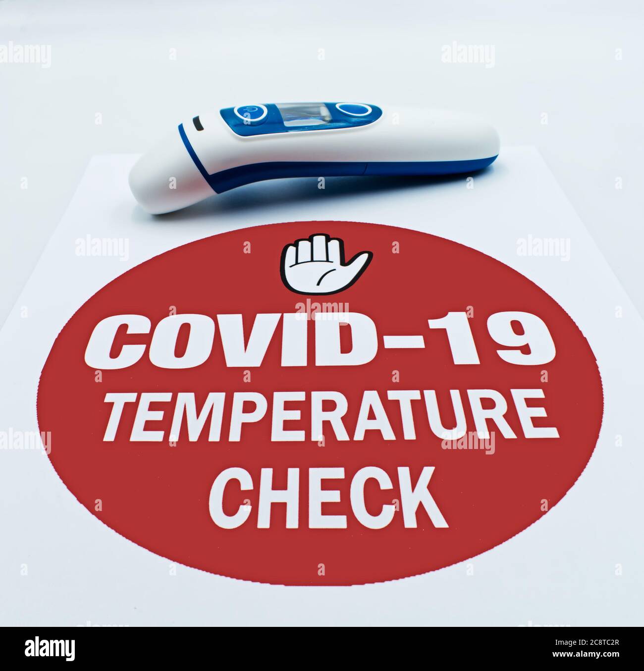 Temperature check hi-res stock photography and images - Alamy
