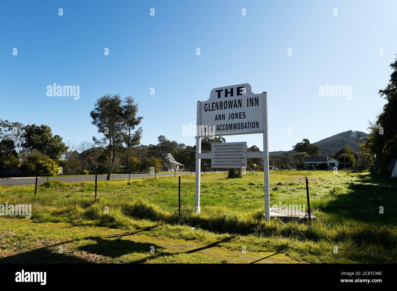 Glenrowan inn sign hi-res stock photography and images - Alamy