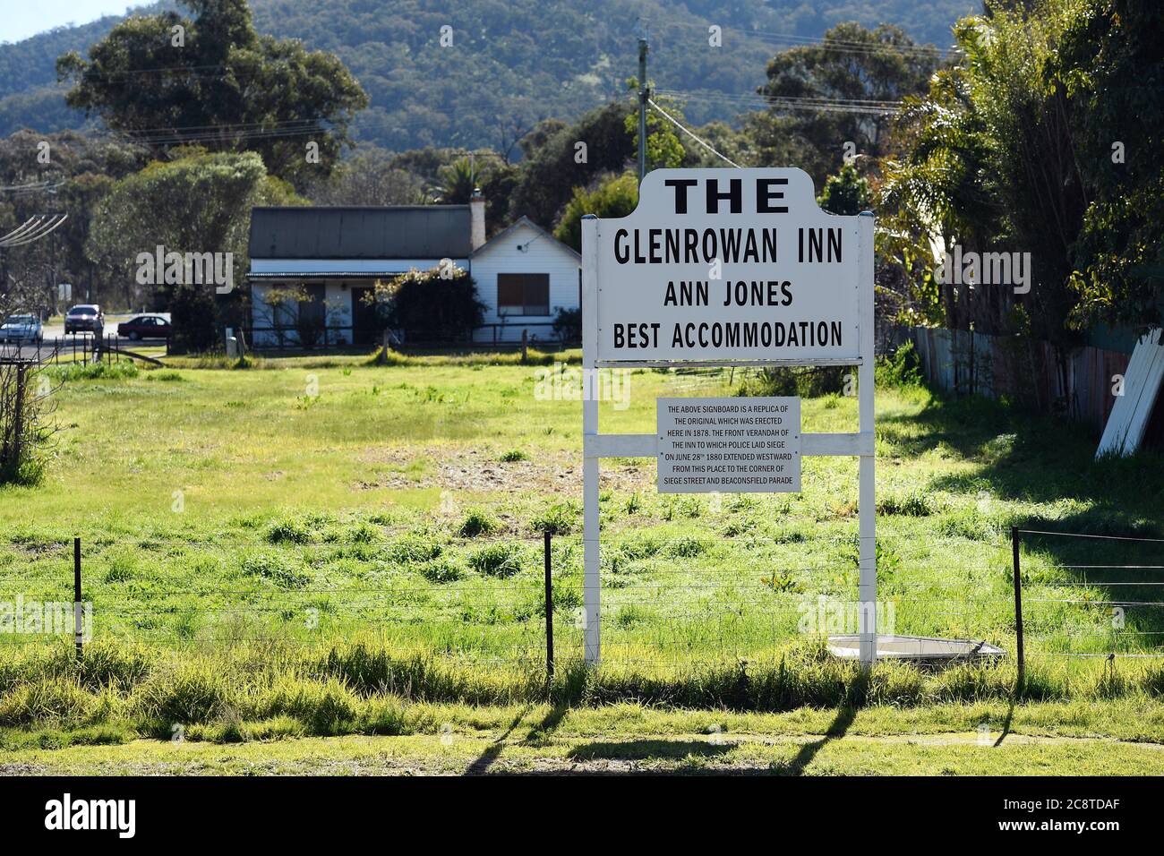 Glenrowan inn sign hi-res stock photography and images - Alamy