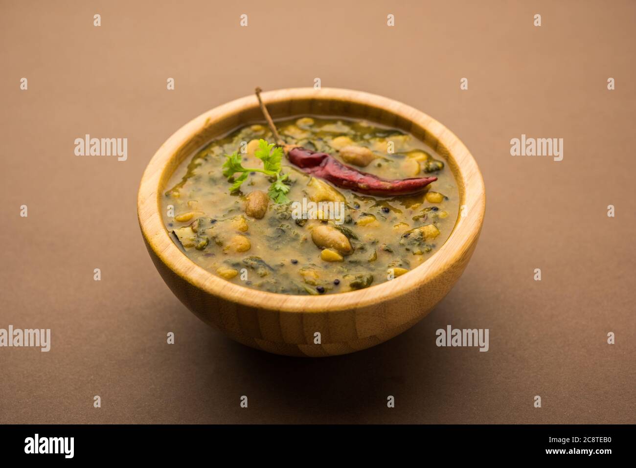Healthy Dal Palak or yellow Toor Spinach Daal recipe also known as ...
