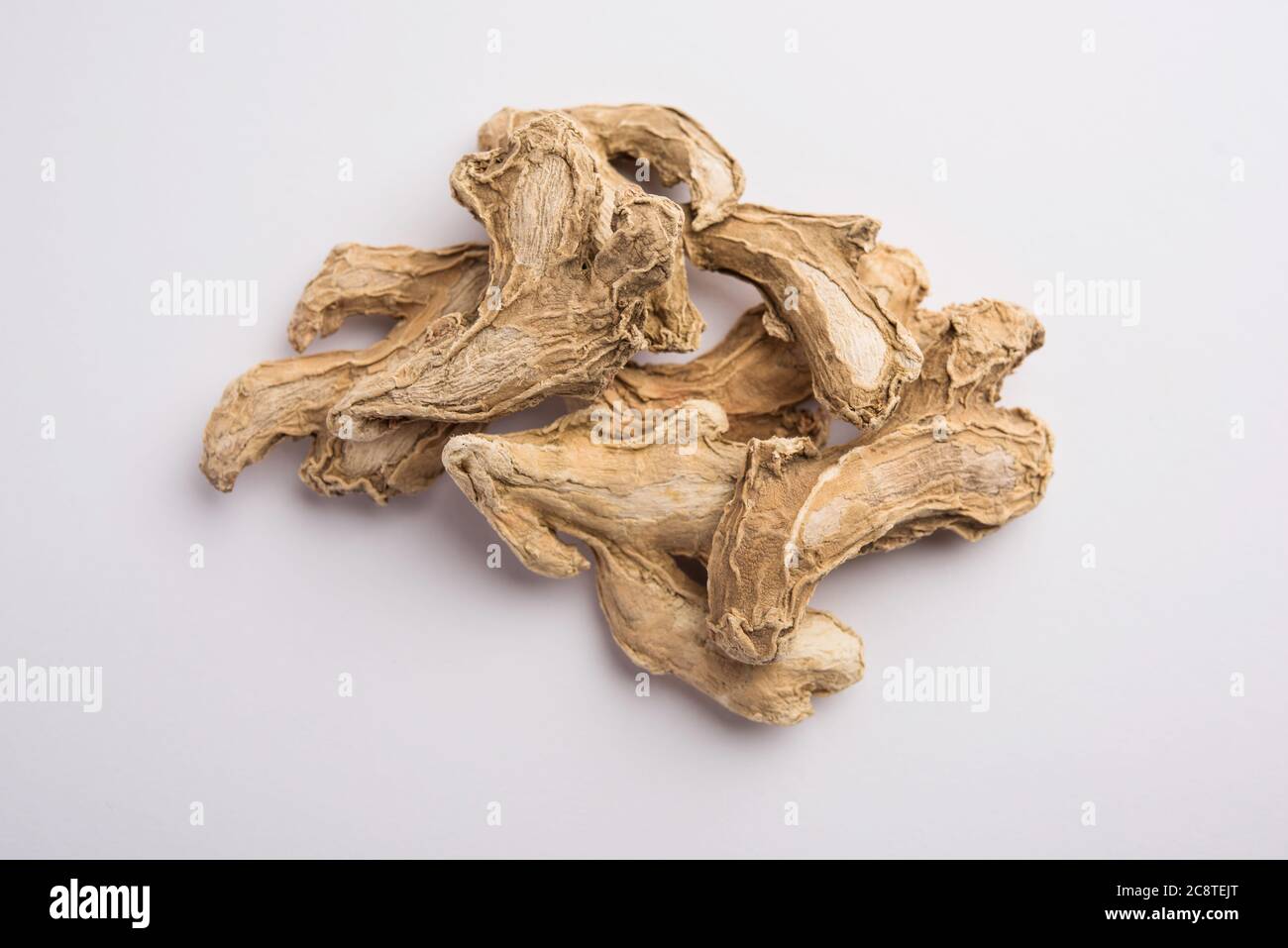 Dried Organic Ginger or Dry Adrak also known as Sonth in India Stock ...