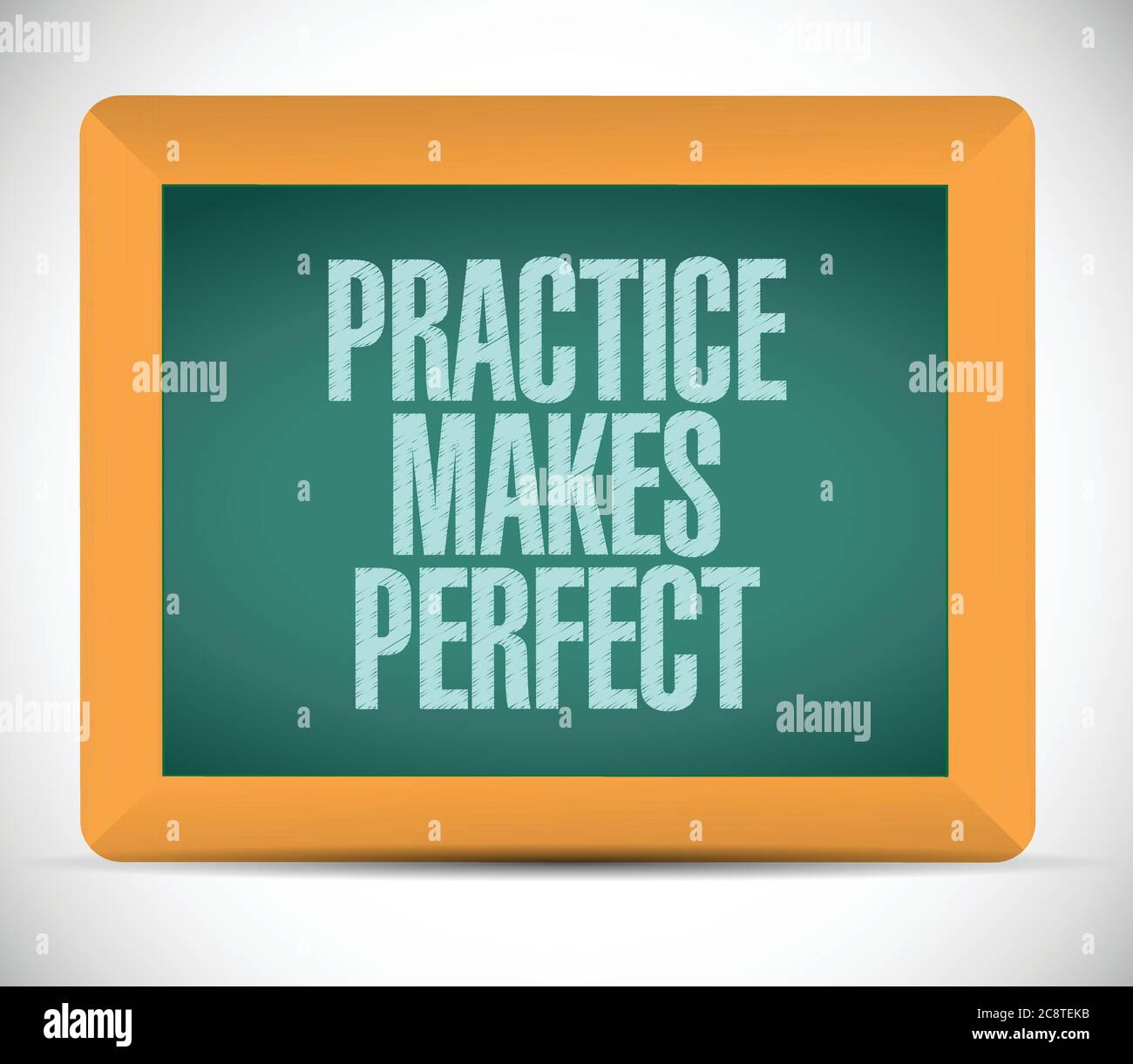 Makes perfect Stock Vector Images - Alamy