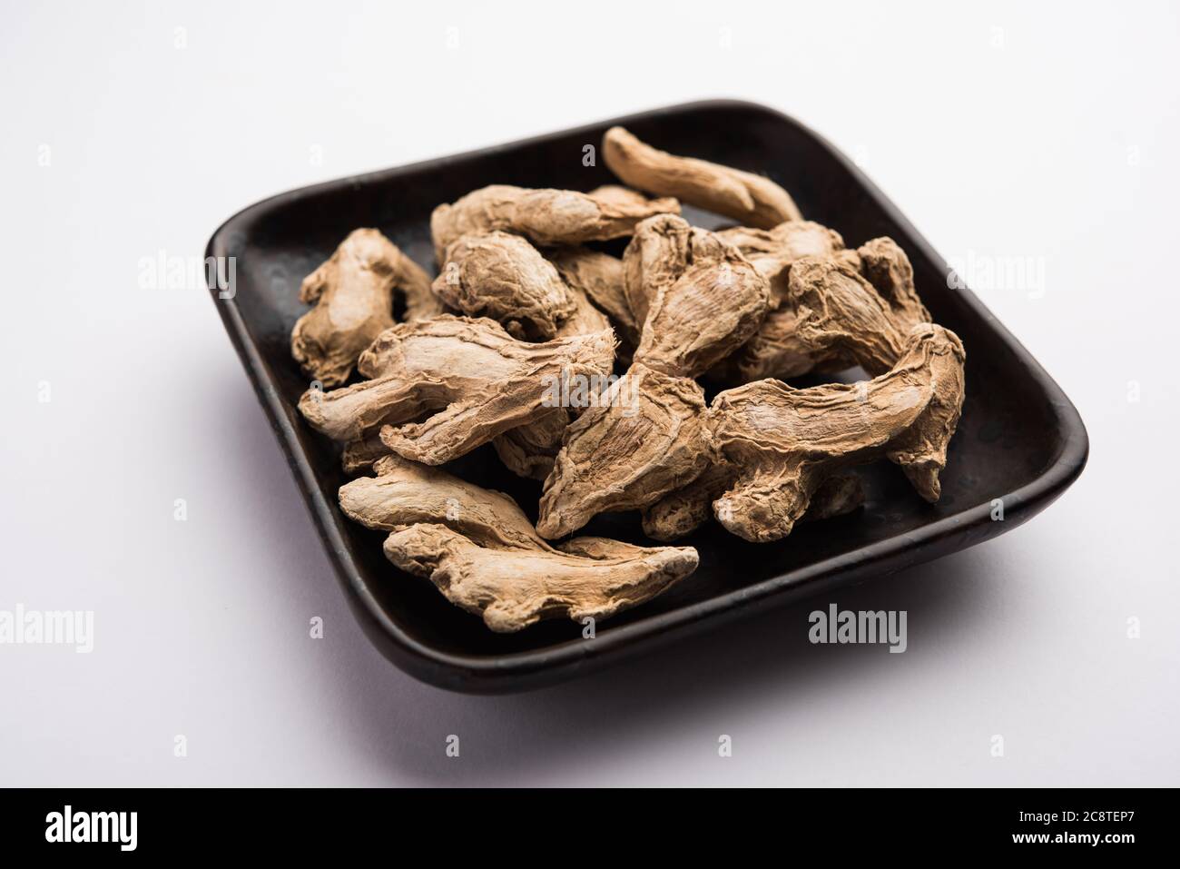 Dried Organic Ginger or Dry Adrak also known as Sonth in India Stock ...