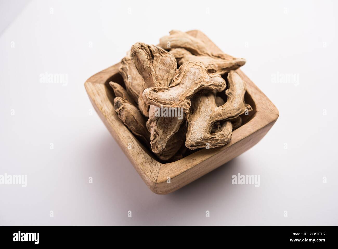 Dried Organic Ginger or Dry Adrak also known as Sonth in India Stock ...