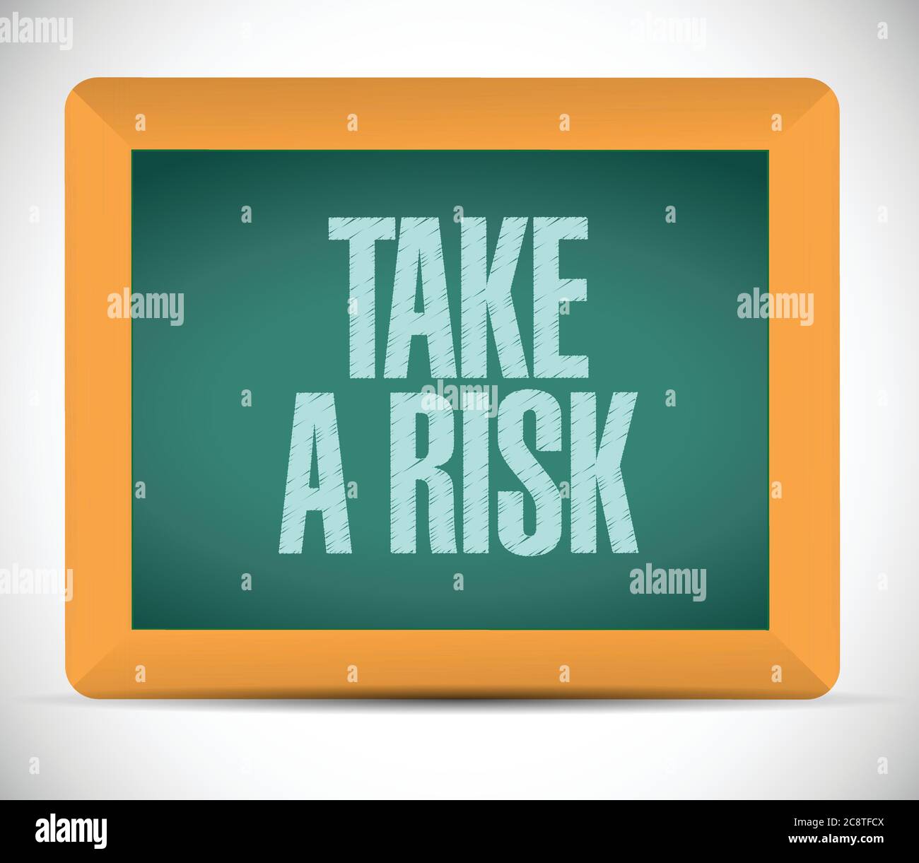 Blackboard writing white words Stock Vector Images - Alamy