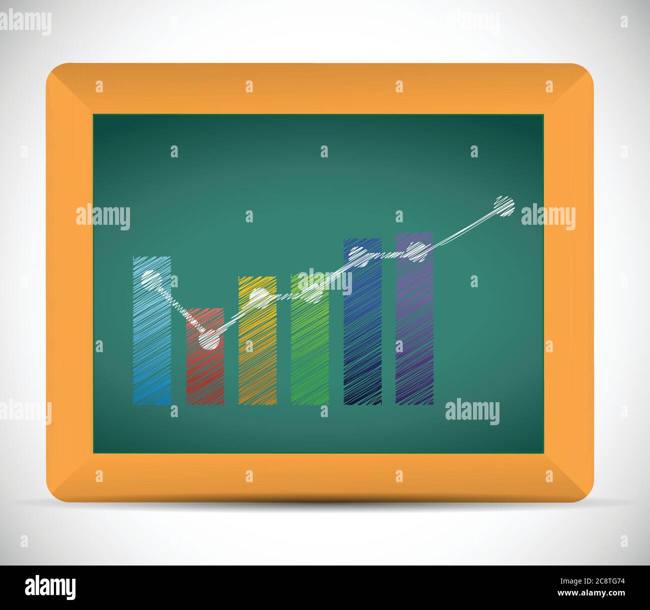Increase sales chalkboard Stock Vector Images - Alamy
