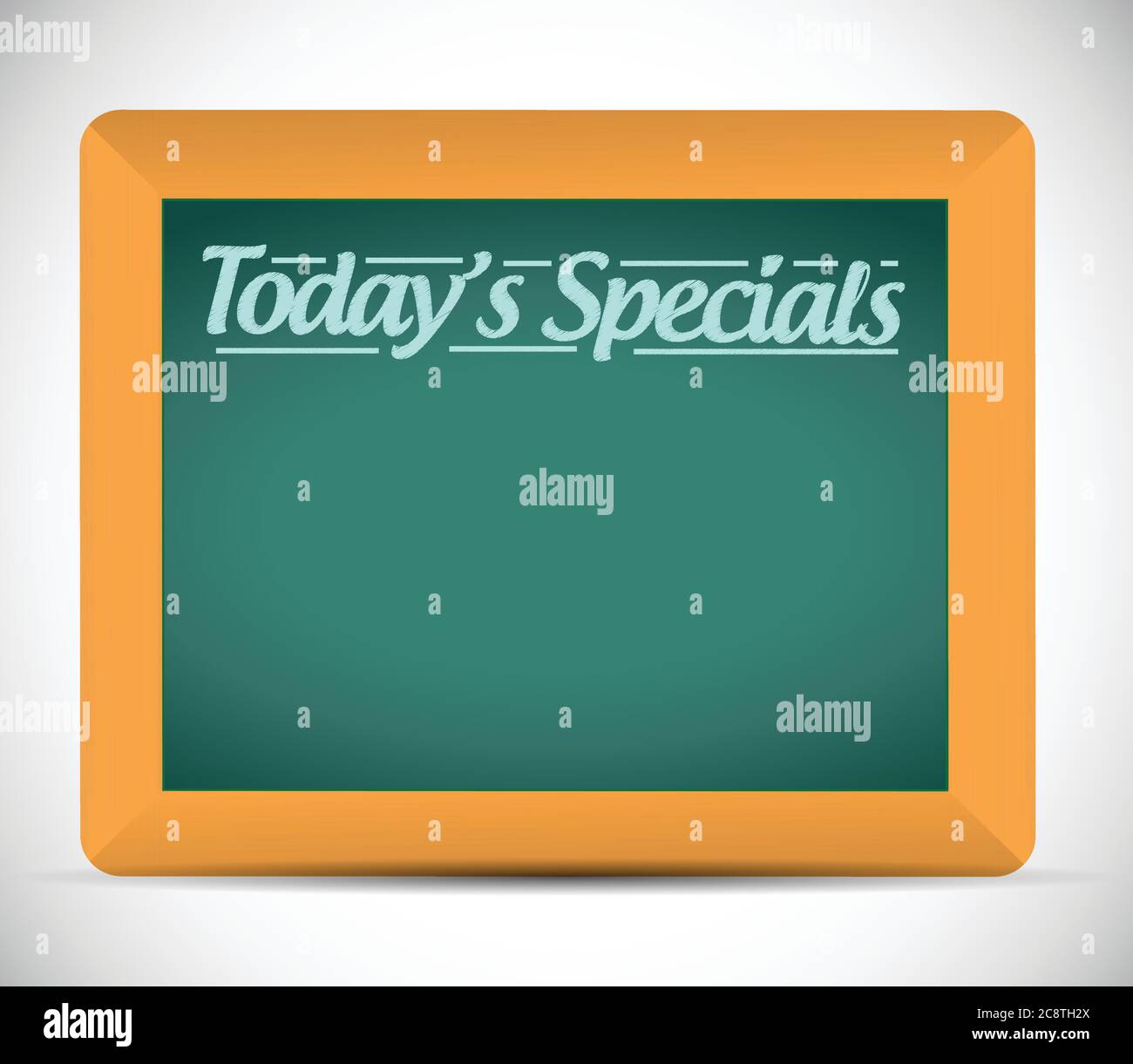 Today specials white chalk menu hi-res stock photography and images - Alamy