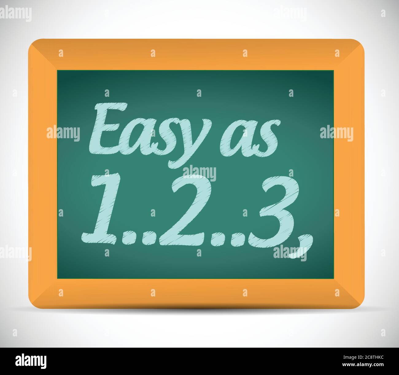 Lesson 3 blackboard Stock Vector Images - Alamy