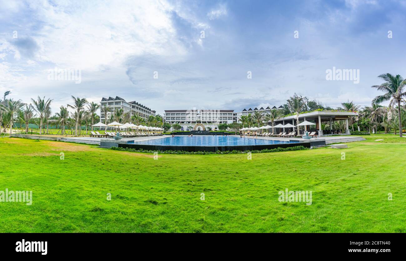 Mui Ne, Phan Thiet, Vietnam - July 23 2020: Muine Bay Resort with ...