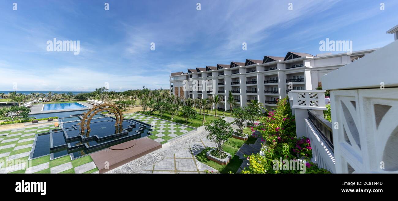 Mui Ne, Phan Thiet, Vietnam - July 23 2020: Muine Bay Resort with ...