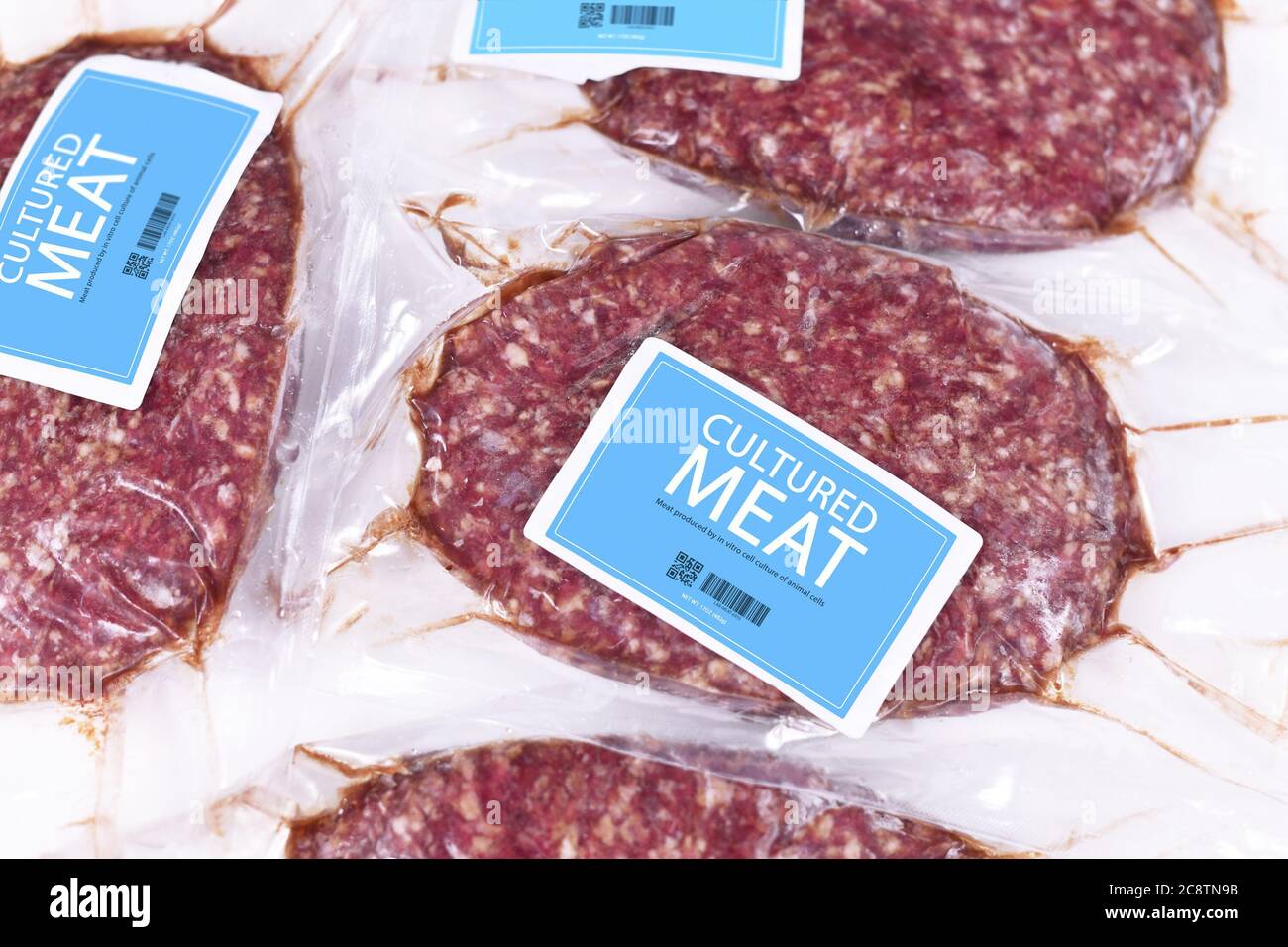 Lab grown cultured meat concept for artificial in vitro cell culture ...