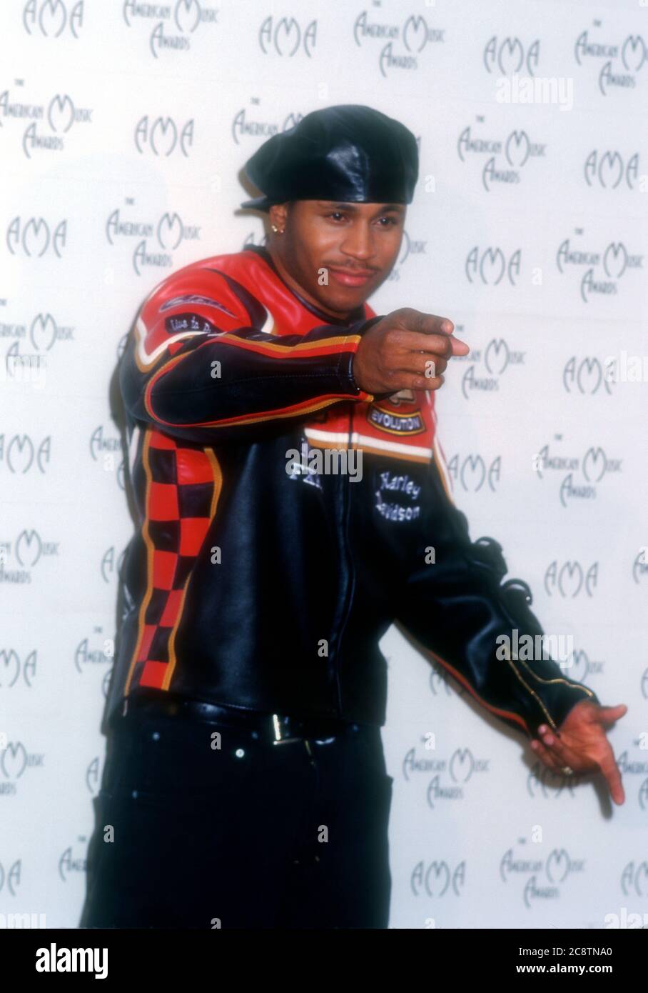 Los Angeles, California, USA 29th January 1996 Rapper LL Cool J attends ...