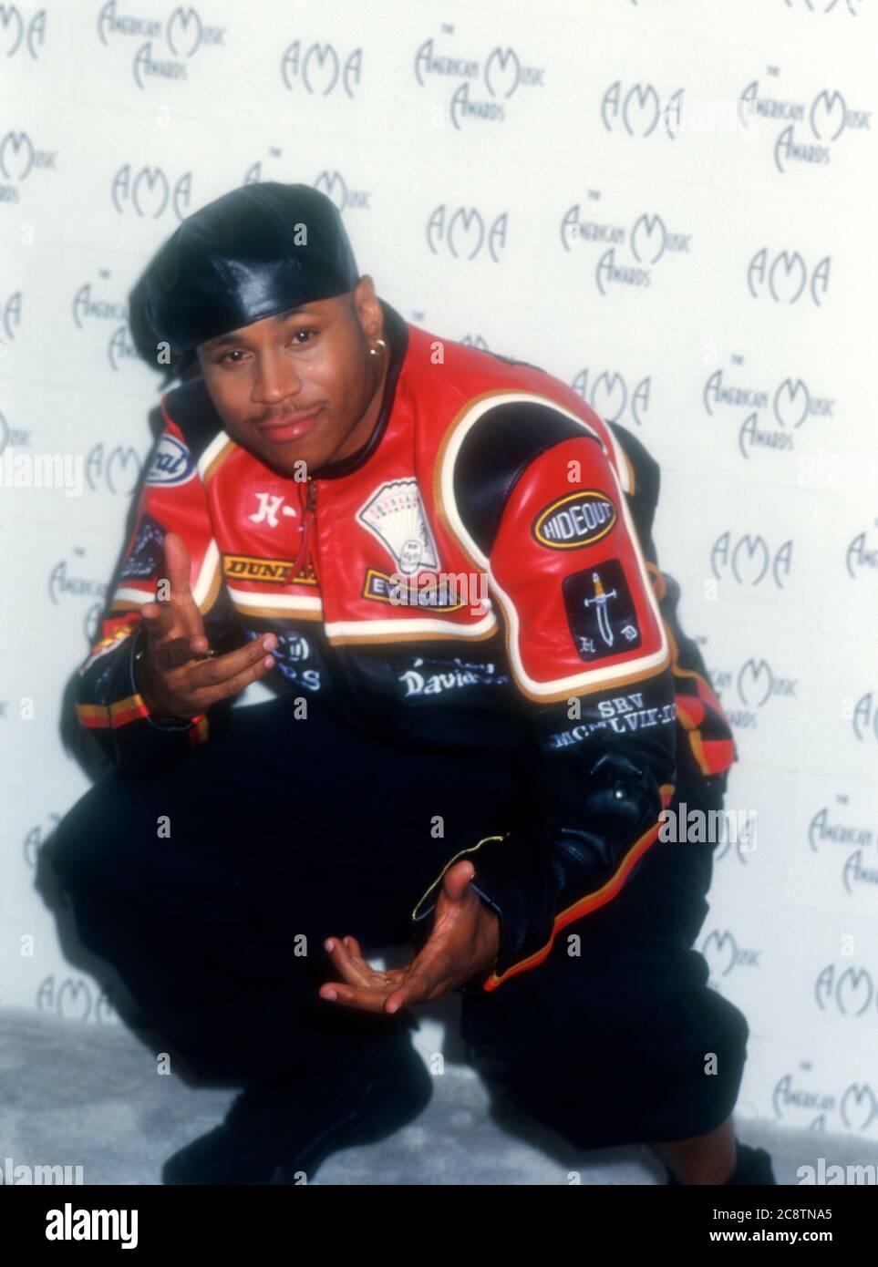 Los Angeles, California, USA 29th January 1996 Rapper LL Cool J attends ...