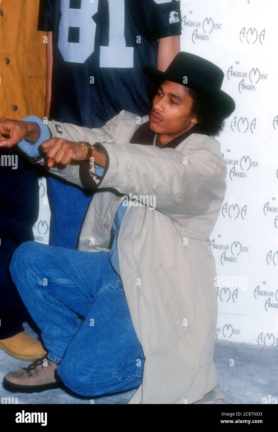 Los Angeles, California, USA 29th January 1996 Rapper Layzie Bone, aka ...
