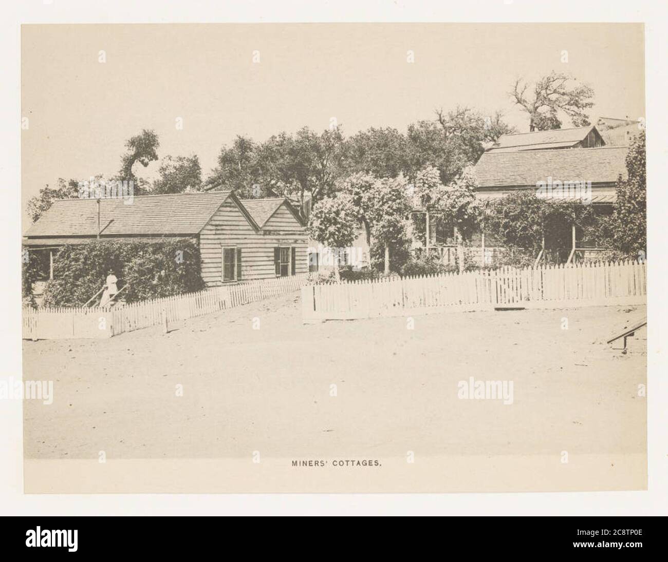 Historical miners cottages hi-res stock photography and images - Alamy