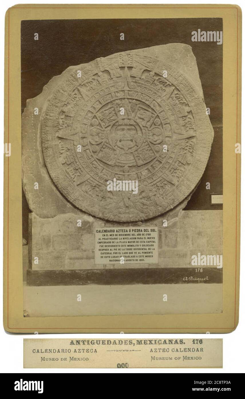 Calendario azteca hi-res stock photography and images - Alamy