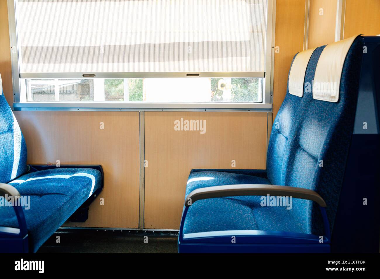 Inside of subway train. Empty seats. In japan Stock Photo - Alamy