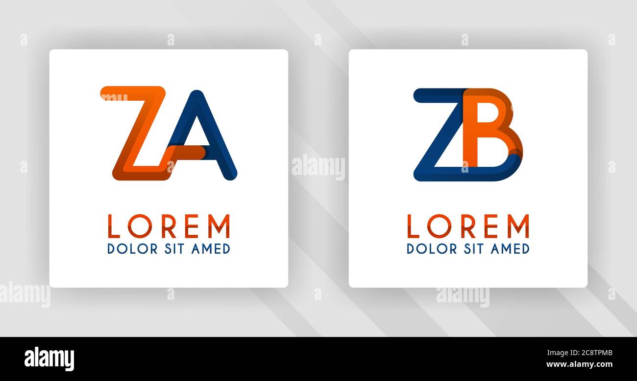 Az b Stock Vector Images - Alamy