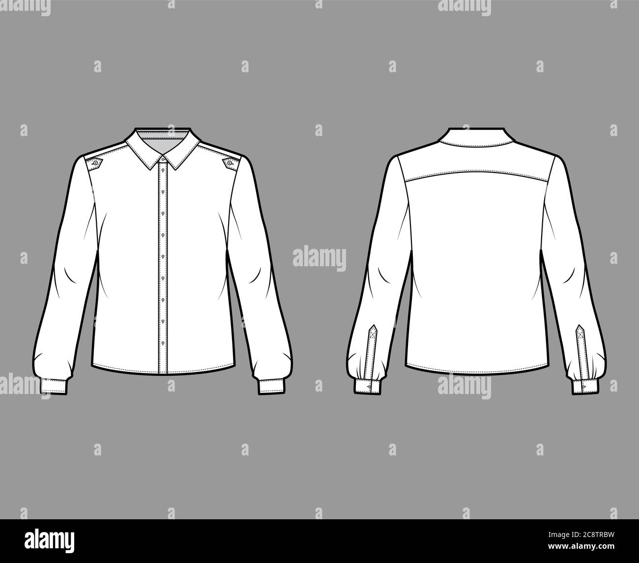 Front placket hi-res stock photography and images - Alamy