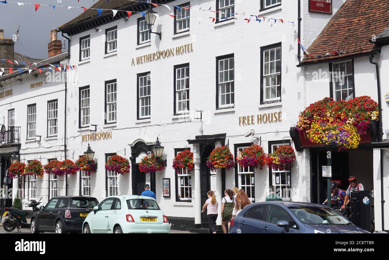 The Wetherspoons Hotel in Henley-on-Thames, UK Stock Photo - Alamy