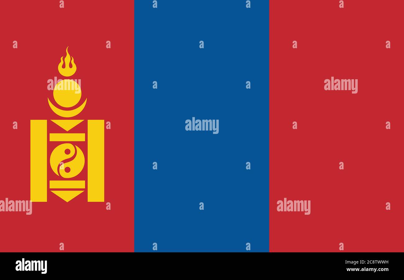 Mongolian Flag Symbol