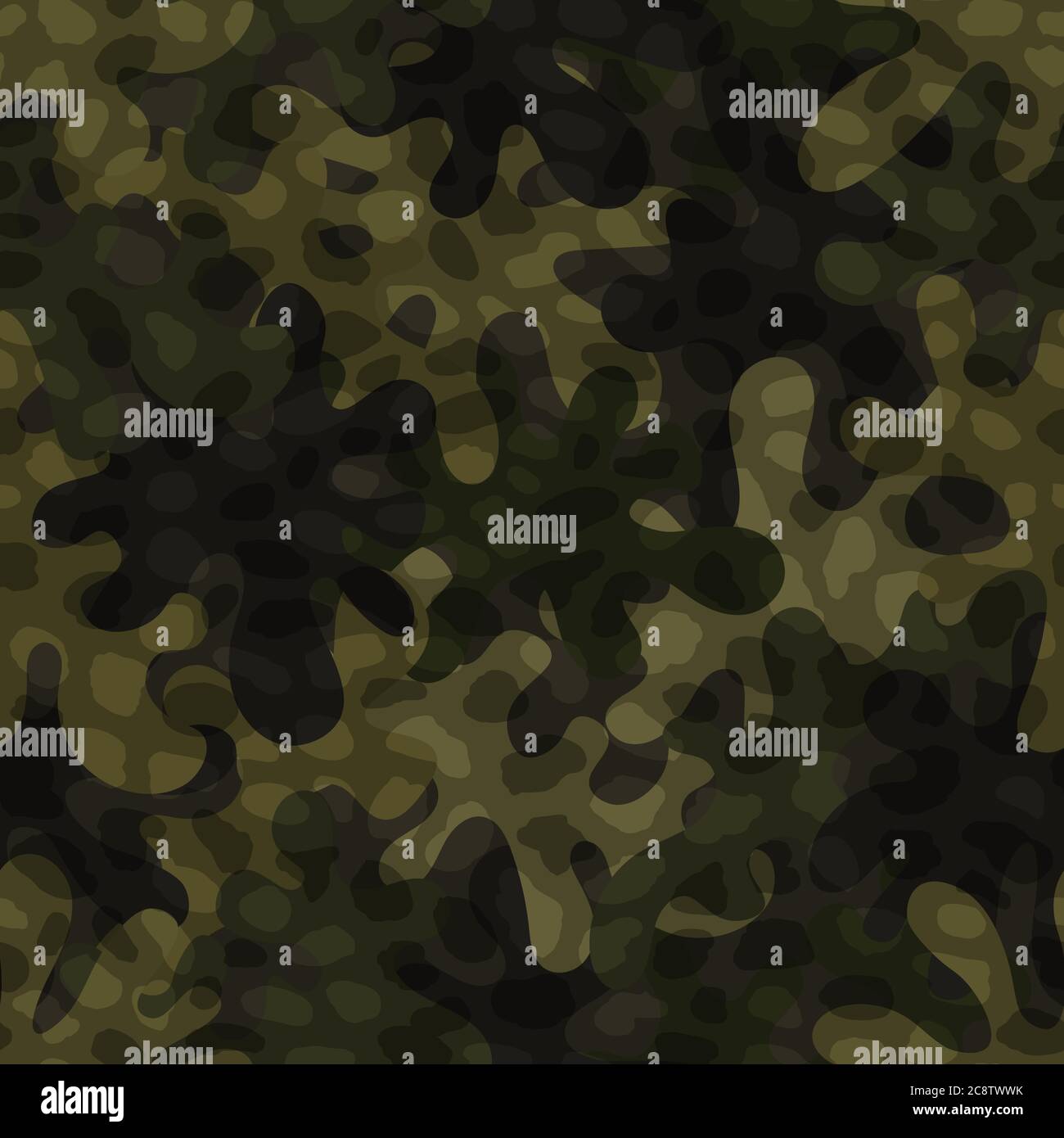 Woodland camouflage pattern background seamless vector illustration ...
