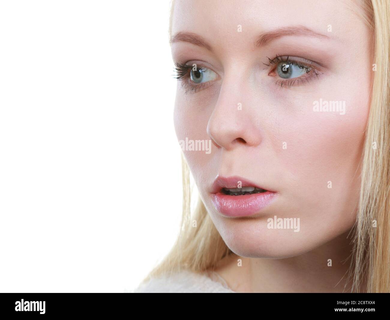 Gestures and emotions concept. Very stunned, shocked and astonished ...