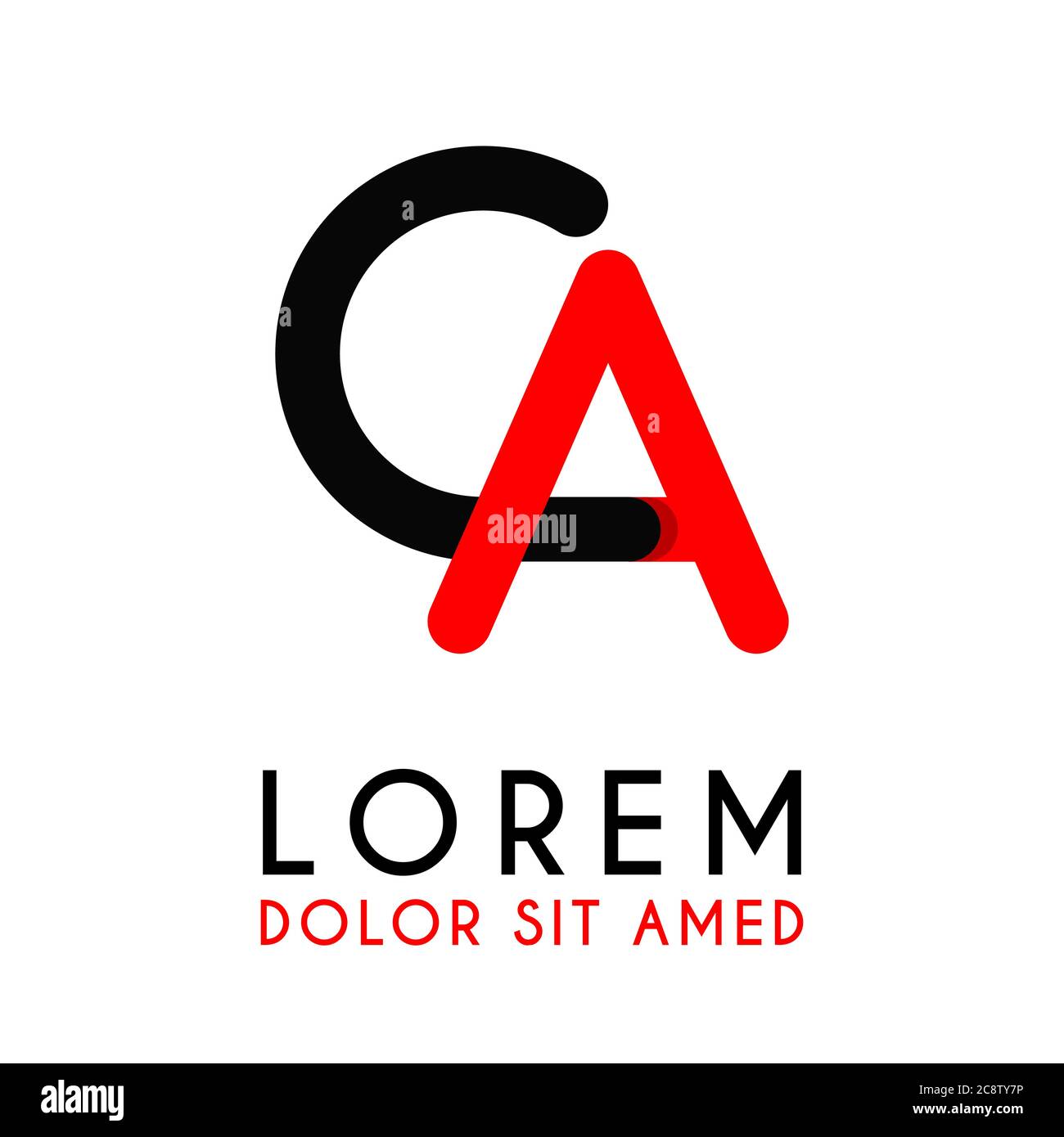 Initial letter ca hi-res stock photography and images - Alamy