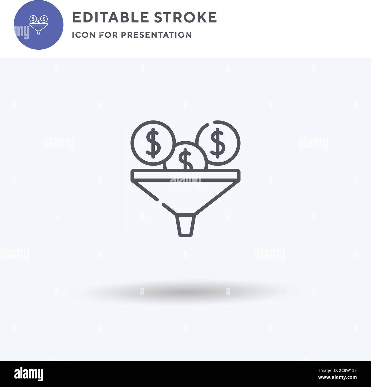 Traffic Conversion icon vector, filled flat sign, solid pictogram ...