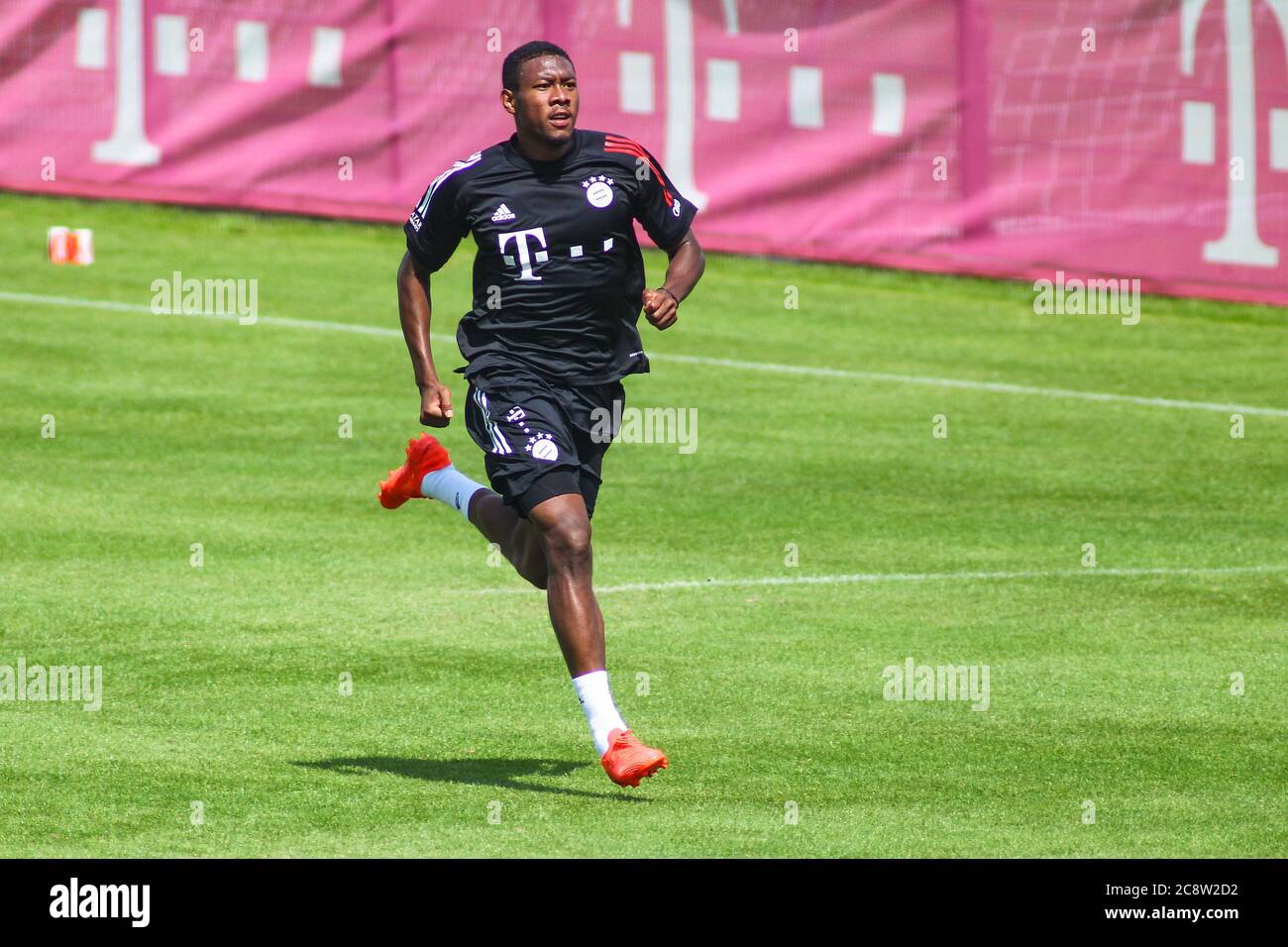 Muenchen, Germany July 25, 2020: 1st BL - 20/21 - FC Bayern Munich ...