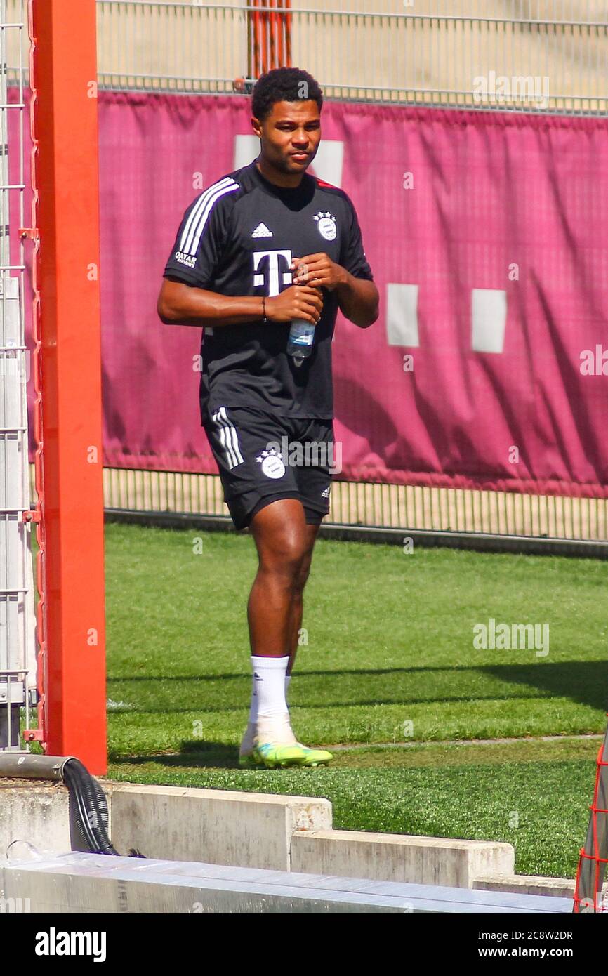 Muenchen, Germany July 25, 2020: 1st BL - 20/21 - FC Bayern Munich ...