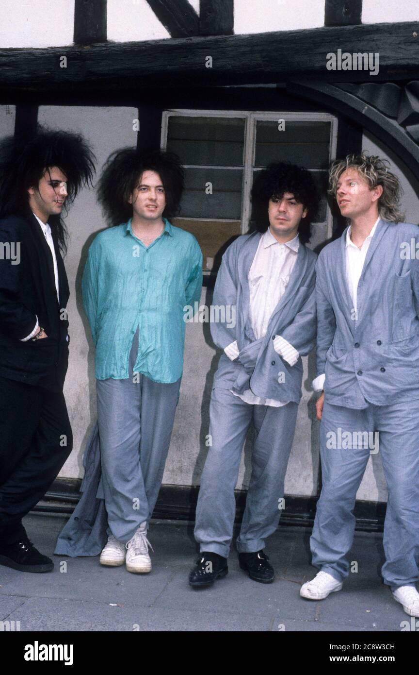 Simon Gallup, Robert Swithh, Laurence Tolhurst and Boris Williams of ...