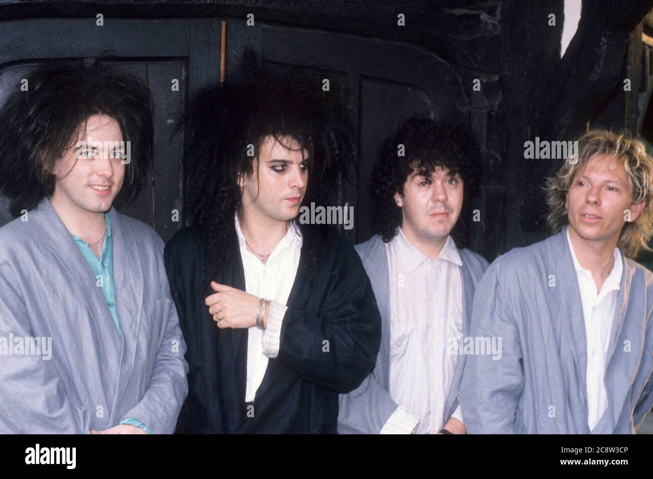 Robert Swithh, Simon Gallup, Laurence Tolhurst and Boris Williams from ...