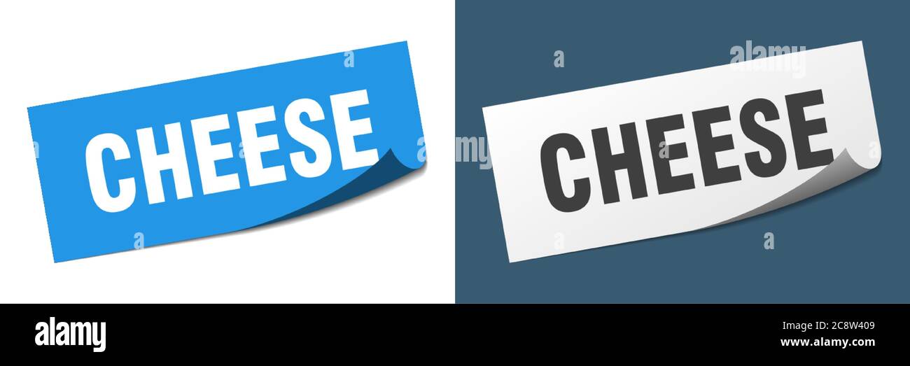 cheese ribbon sign. cheese vintage retro band Stock Vector Image & Art ...