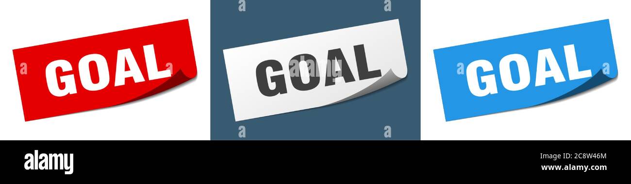 goal ribbon sign. goal vintage retro band Stock Vector Image & Art - Alamy