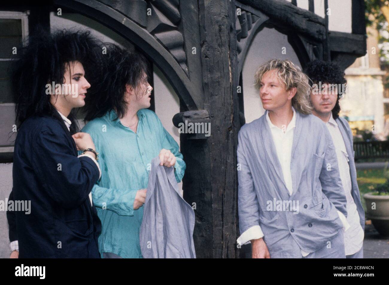 Simon Gallup, Robert Swithh, Boris Williams and Laurence Tolhurst from ...