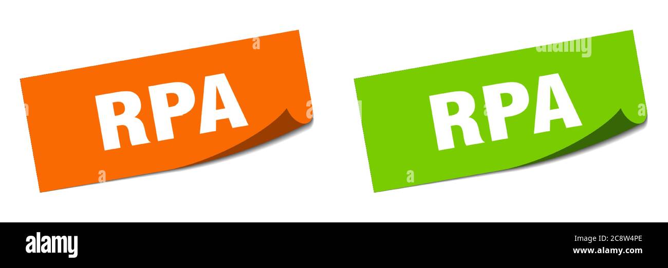 rpa ribbon sign. rpa vintage retro band Stock Vector Image & Art - Alamy